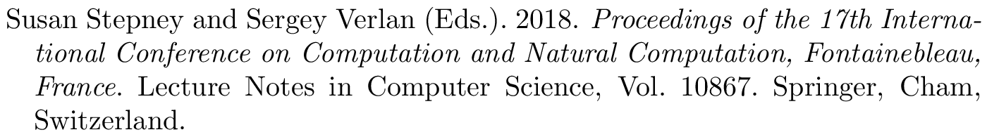 Bibtex Acm-reference-format Bibliography Style [examples] - Bibtex.com