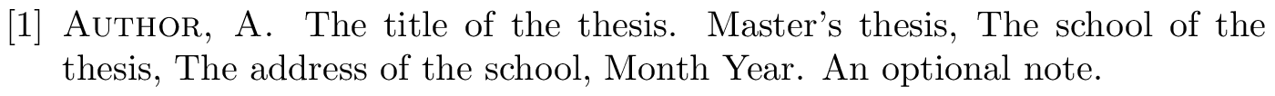 BibTeX acm bibliography style [examples] - BibTeX.com