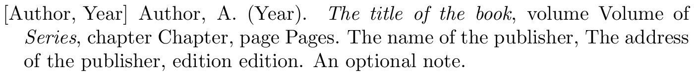 BibTeX apalike bibliography style [examples] - BibTeX.com
