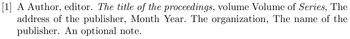 BibTeX plain bibliography style [examples] - BibTeX.com