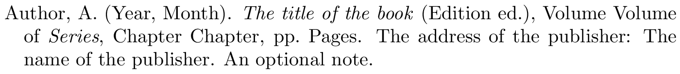 BibTeX chicago bibliography style [examples] - BibTeX.com