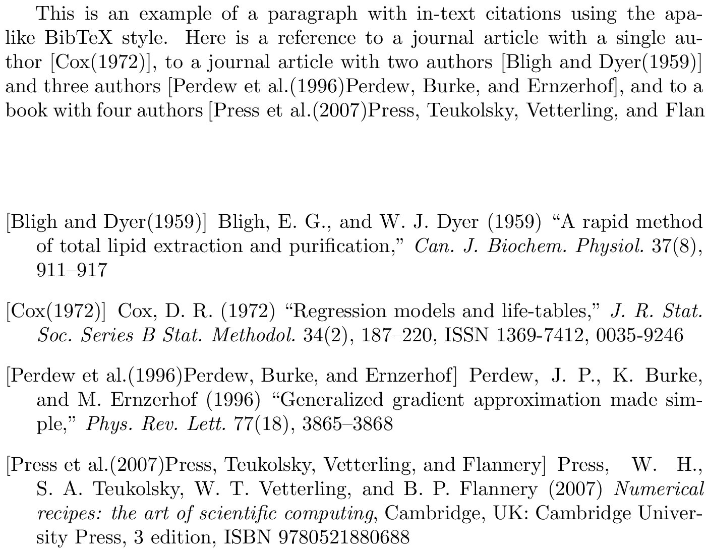 BibTeX cjebibstyle bibliography style [examples] - BibTeX.com