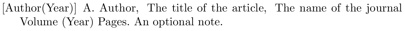 BibTeX elsarticle-num-names bibliography style [examples] - BibTeX.com