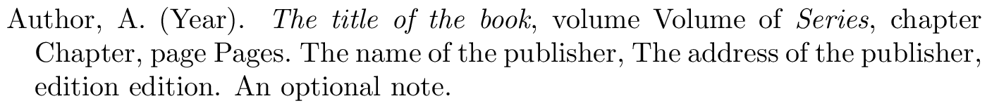 BibTeX apa bibliography style [examples] - BibTeX.com