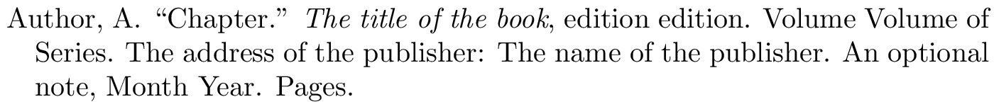 BibTeX mla bibliography style [examples] - BibTeX.com